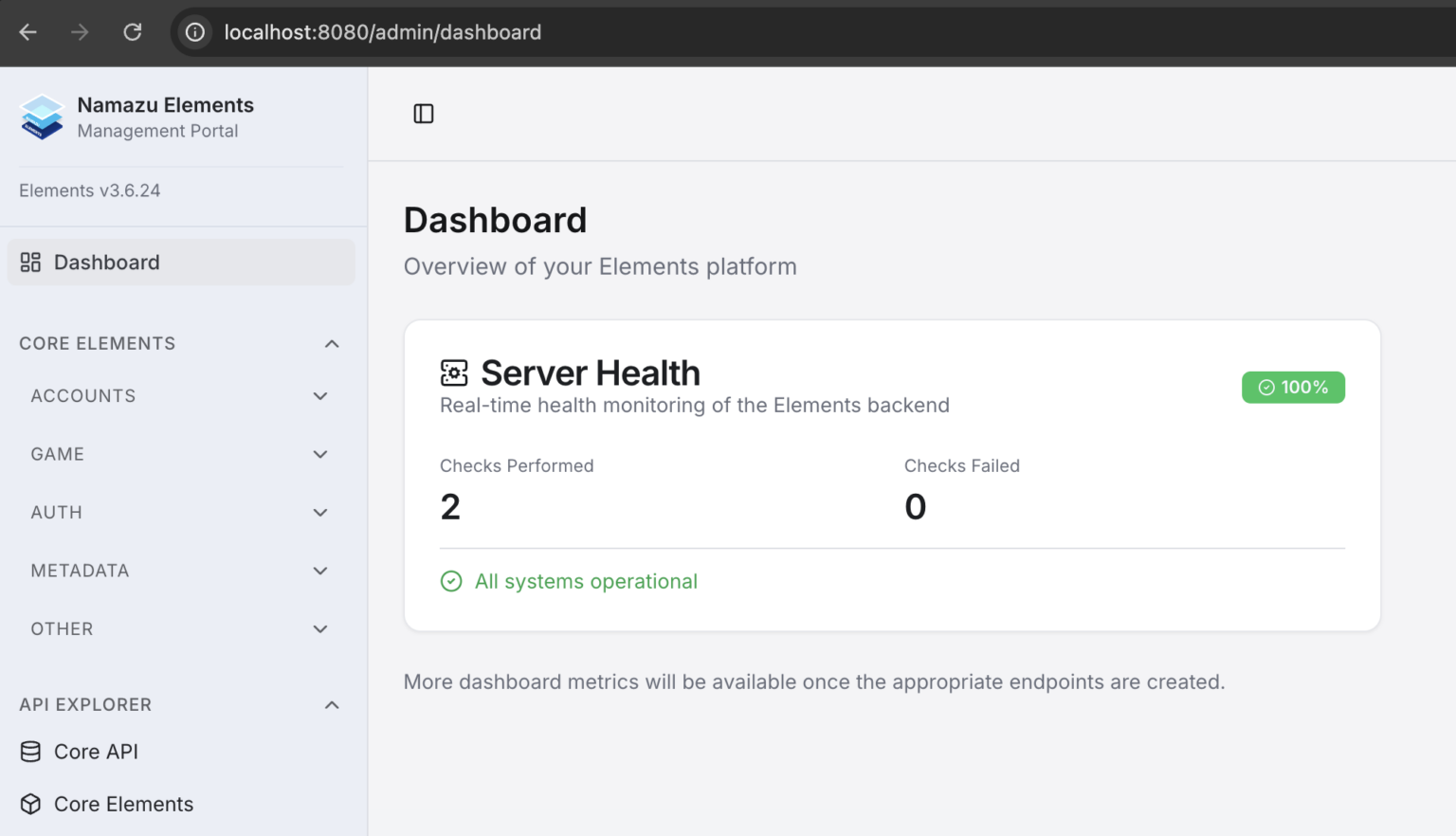 Accessing the Web UI (CMS) - Namazu Studios